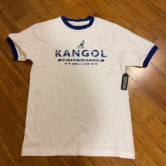 Kangol | Shirts | Kangol Signature Black Label Collection Large Logo Tshirt Size Ps New No Tags ...